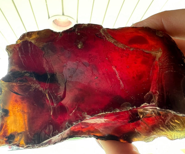 Amber Stones & Jewelry | Zebra, Blue & Amber Resin | Raven’s Cauldron ...